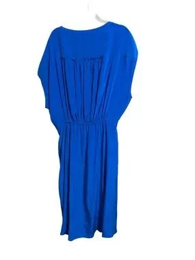 Tracy Reese | Dresses | Tracy Reese Sz Lg Silk Blue Dress | Poshmark
